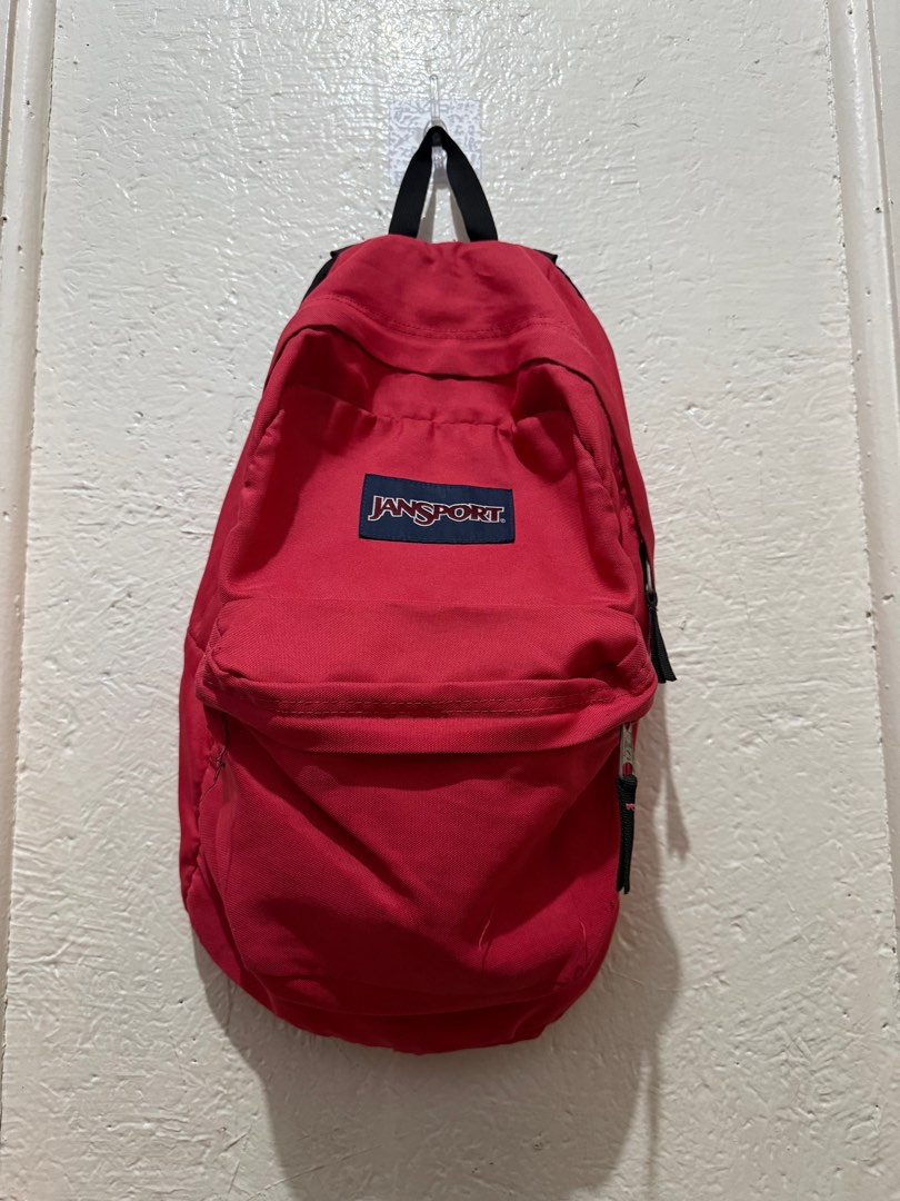 Jansport Hot pink backpack original, Men's Fashion, Bags, Backpacks on ...