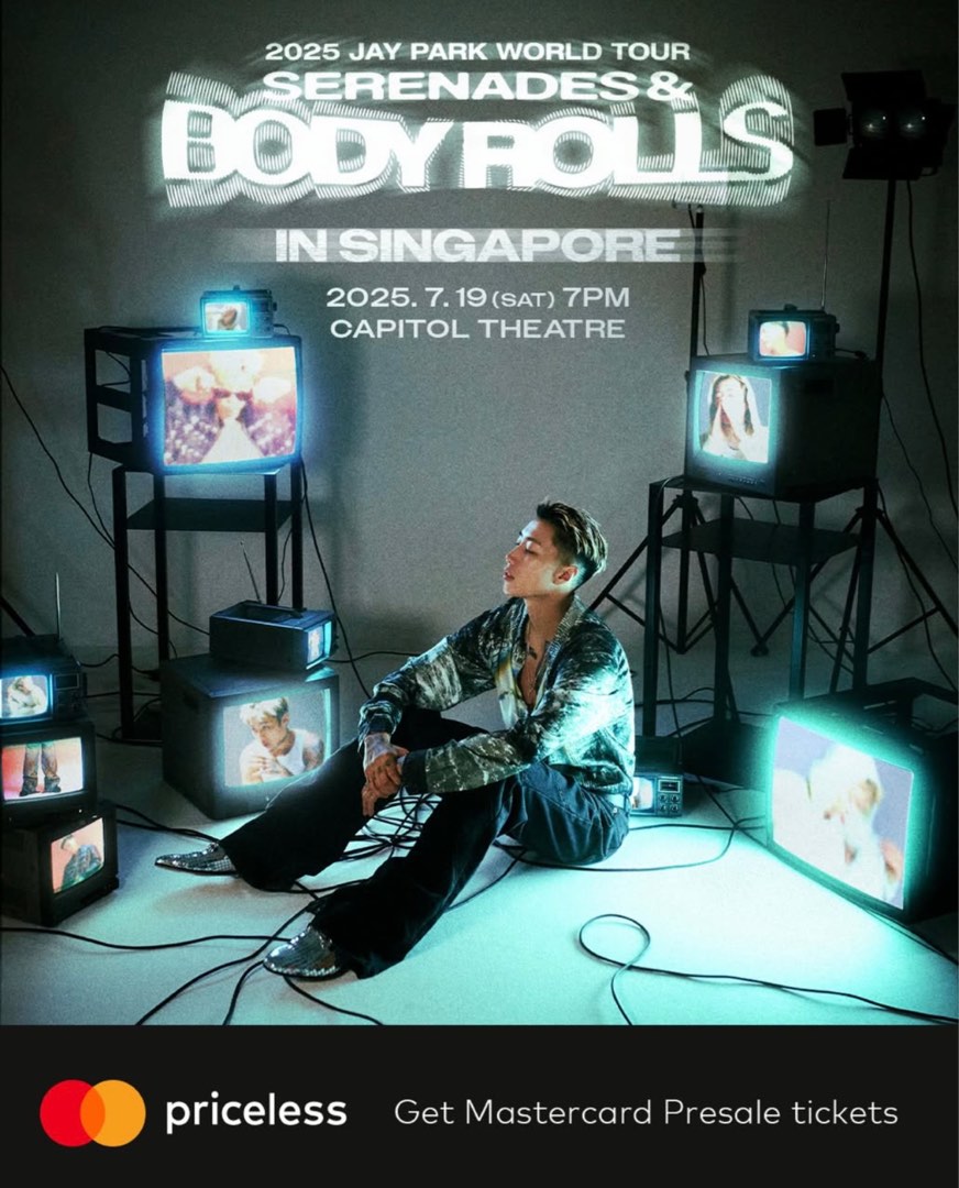 WTS 2x JAY PARK WORLD TOUR TICKET CAT 1, Tickets & Vouchers, Event ...