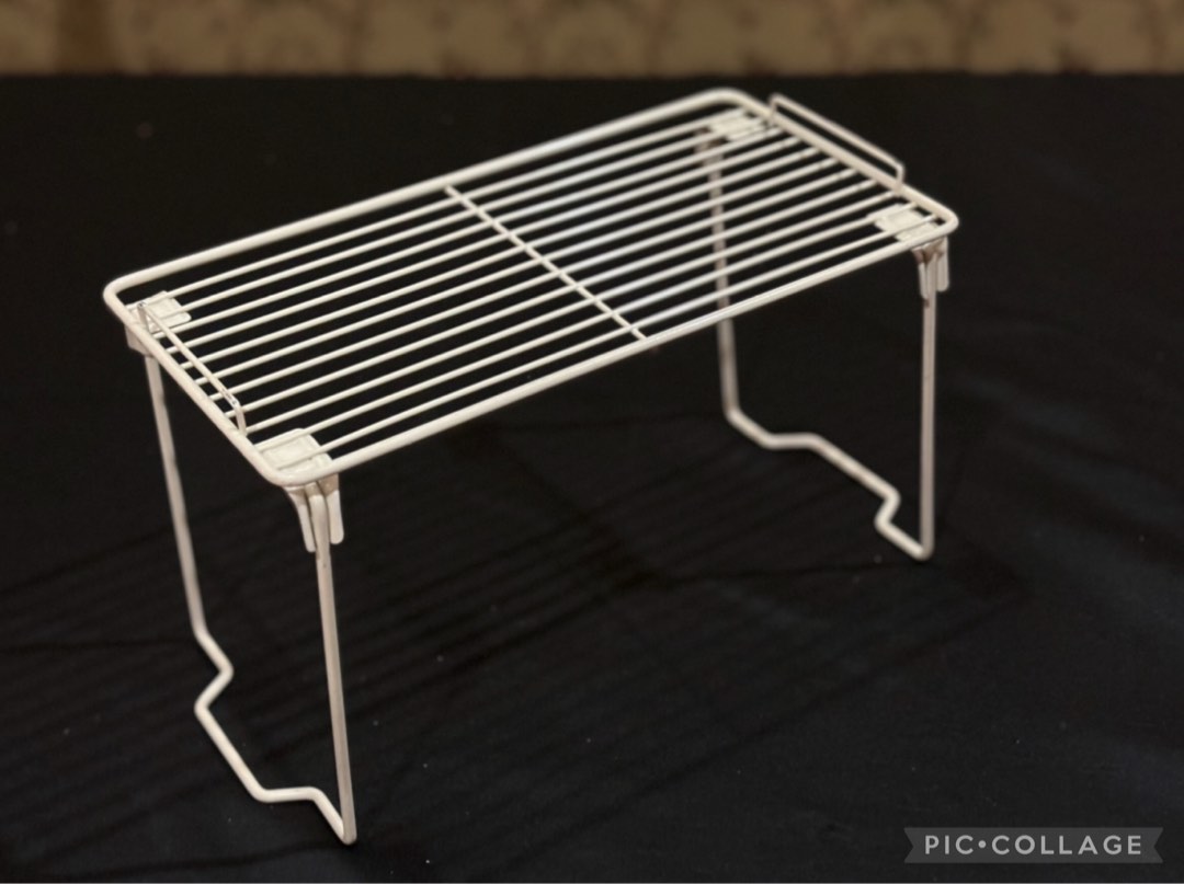 Kitchen Stacking rack (foldable) 2 units, Furniture & Home Living ...