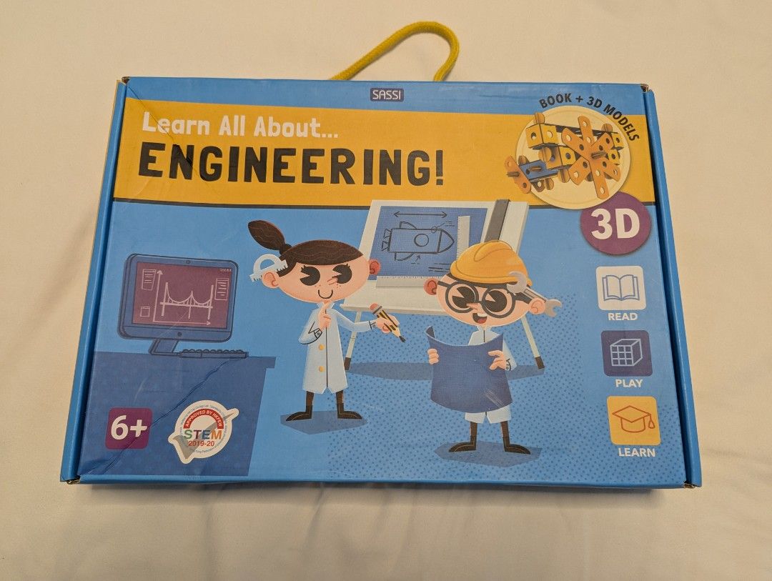 Learning All About Engineer Book + 3D Models (Original 42), Hobbies ...