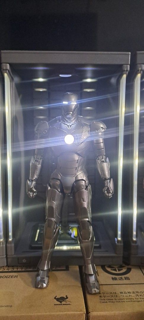 (LED Lights) Iron Man ZD Toys and Threezero DLX, Hobbies & Toys, Toys ...
