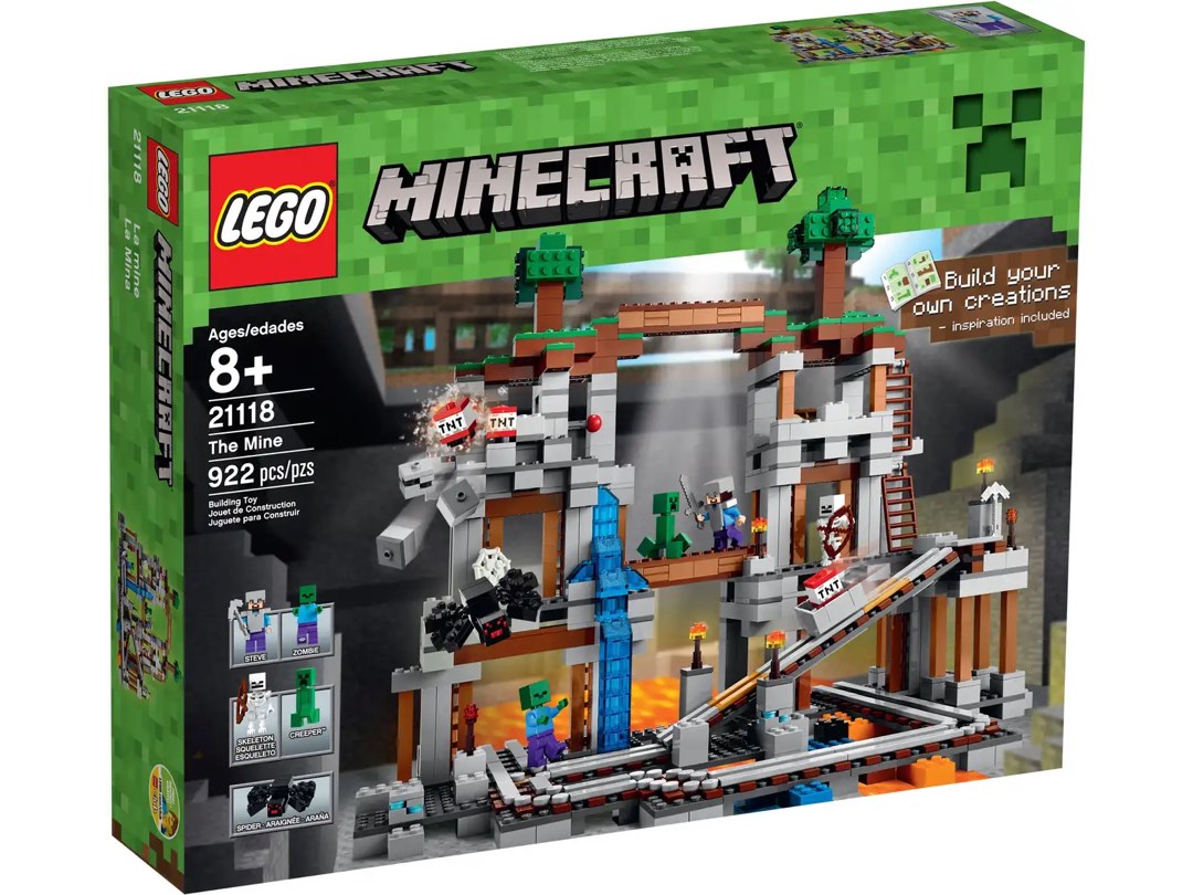 Lego 21118 Minecraft The Mine, Hobbies & Toys, Toys & Games on Carousell