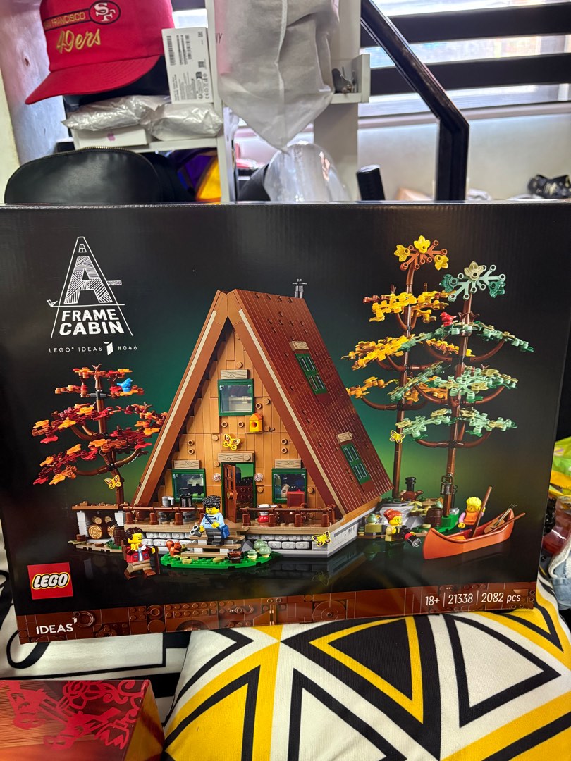 Lego D2C Ideas A-Frame Cabin 2023, Hobbies & Toys, Toys & Games on ...