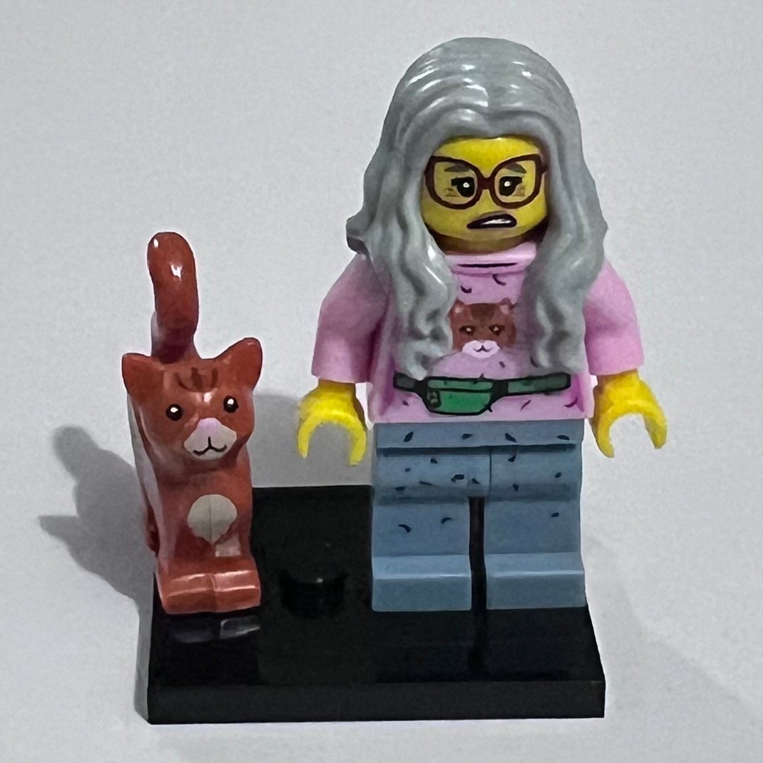 Lego Minifigure Movie Series 1 Mrs. Scratchen-Post, 興趣及遊戲, 玩具 & 遊戲類 ...