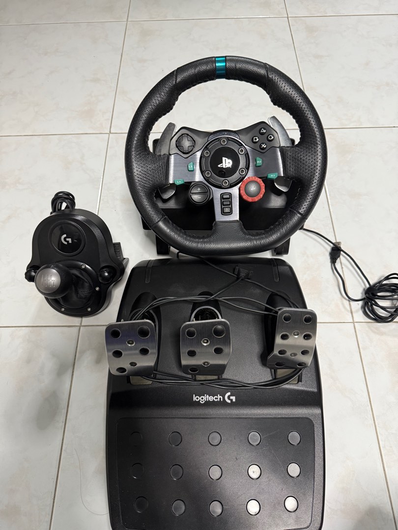 Logitech G29 with Shifter, Video Gaming, Gaming Accessories ...