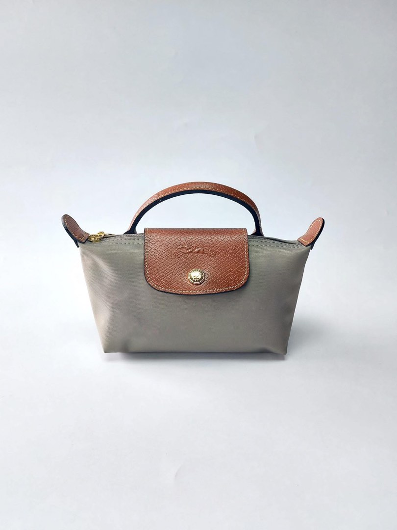 Longchamp Mini Gray, Women's Fashion, Bags & Wallets, Purses & Pouches ...