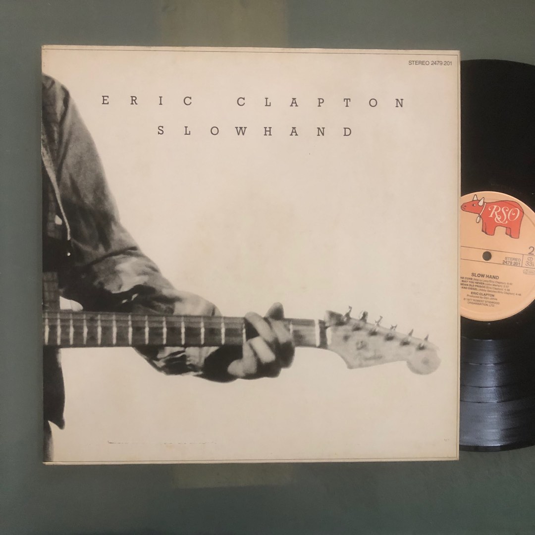 Lp - Eric Clapton (Slowhand), Hobbies & Toys, Music & Media, Vinyls on ...
