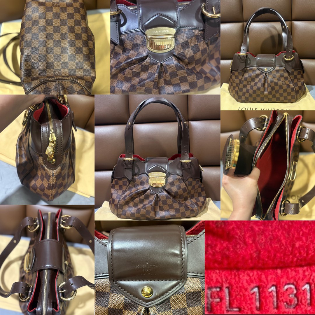 LV SISTINA PM BAG! DAMIER, Luxury, Bags & Wallets on Carousell