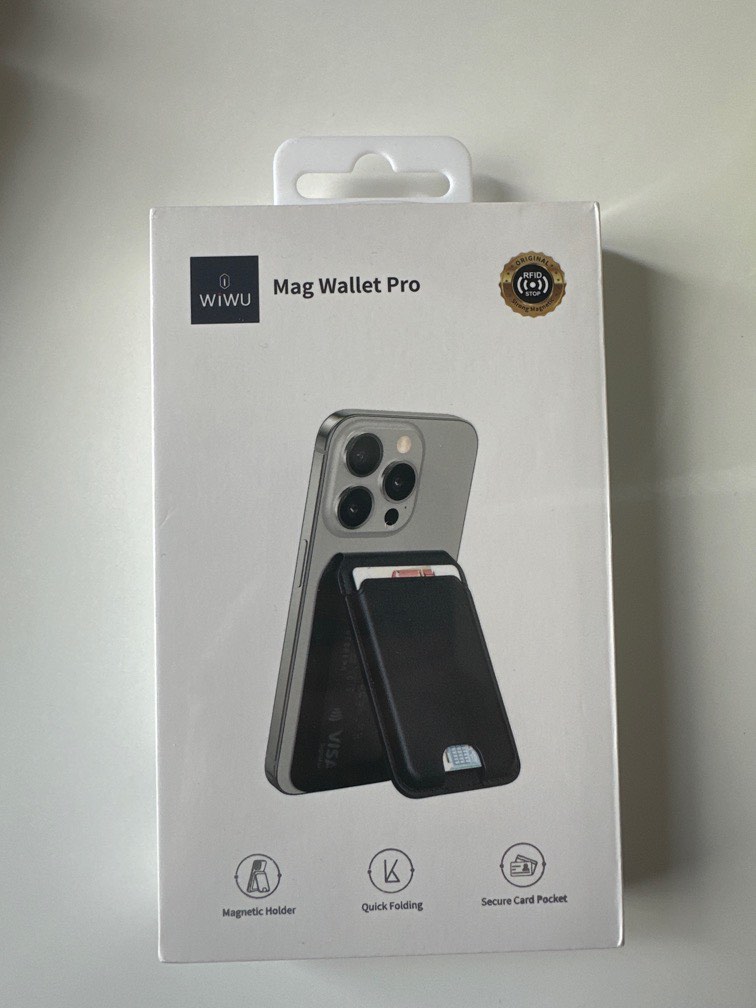 Mag Wallet Pro WiWU, Mobile Phones & Gadgets, Mobile & Gadget ...
