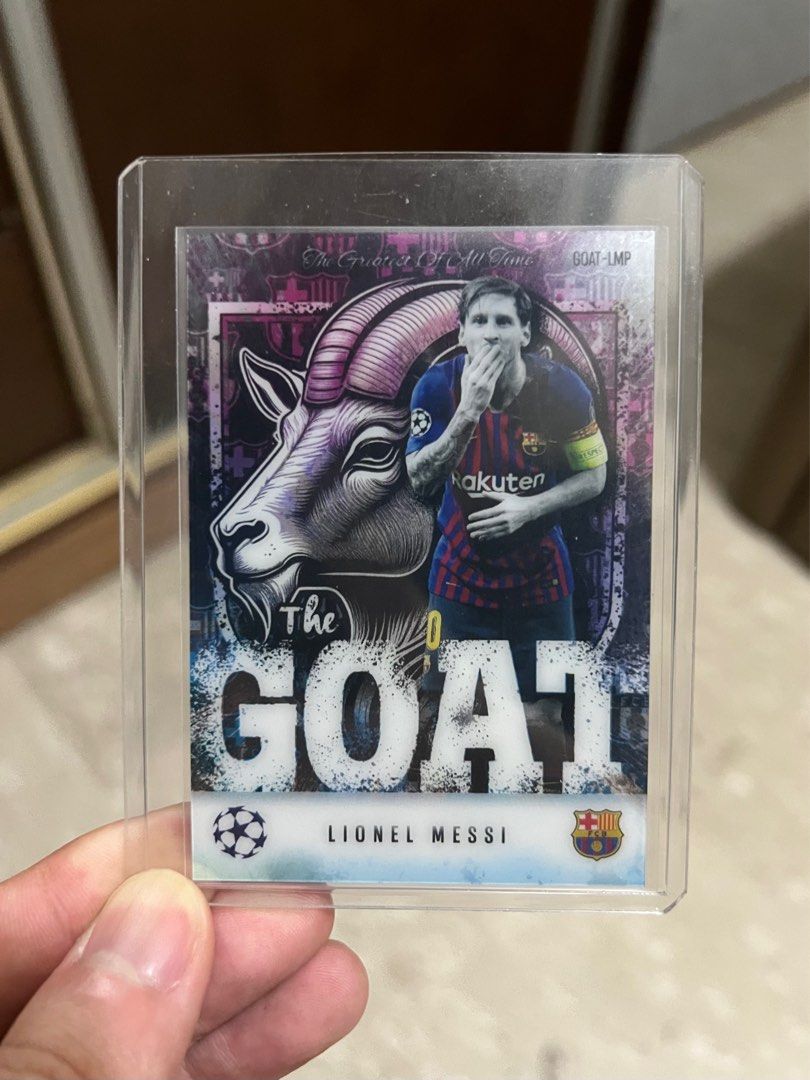 Match Attax Extra 2024/2025 Messi The GOAT Parallel Card, Hobbies ...