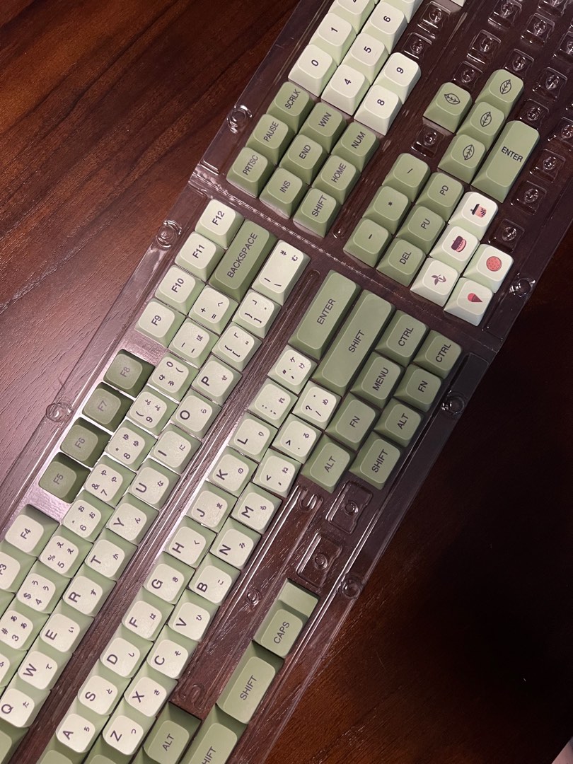 Matcha Green XDA Profile Mechanical Keyboard Keycaps, Computers & Tech ...