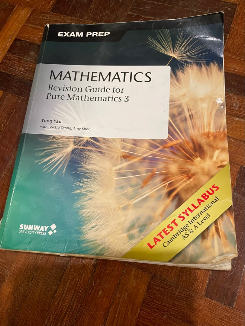 Mathematics A Levels Pure Maths 3 Sunway, Hobbies & Toys, Books ...