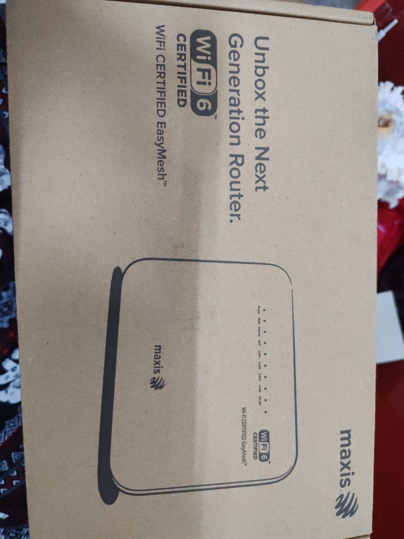Maxis router (easy mesh), Computers & Tech, Parts & Accessories, Cables ...