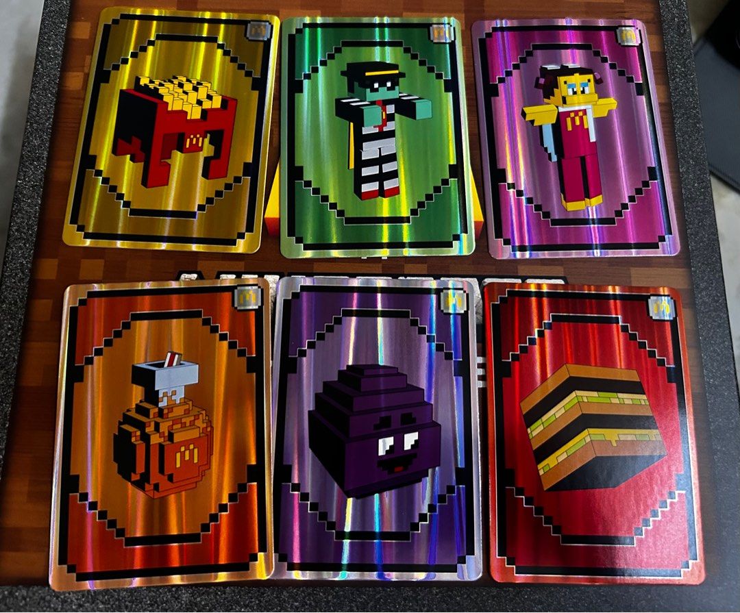 MCD MINECRAFT MOVIE FULL SET, Hobbies & Toys, Collectibles ...