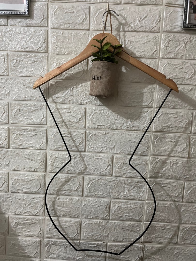 Metal Coated Body Shaper Hanger, Furniture & Home Living, Home ...