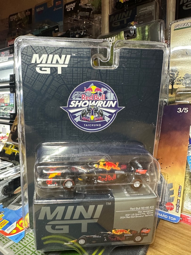 Mini GT Red Bull RB16B 33 Max Verstappen 2021 US Grand Prix Winner ...