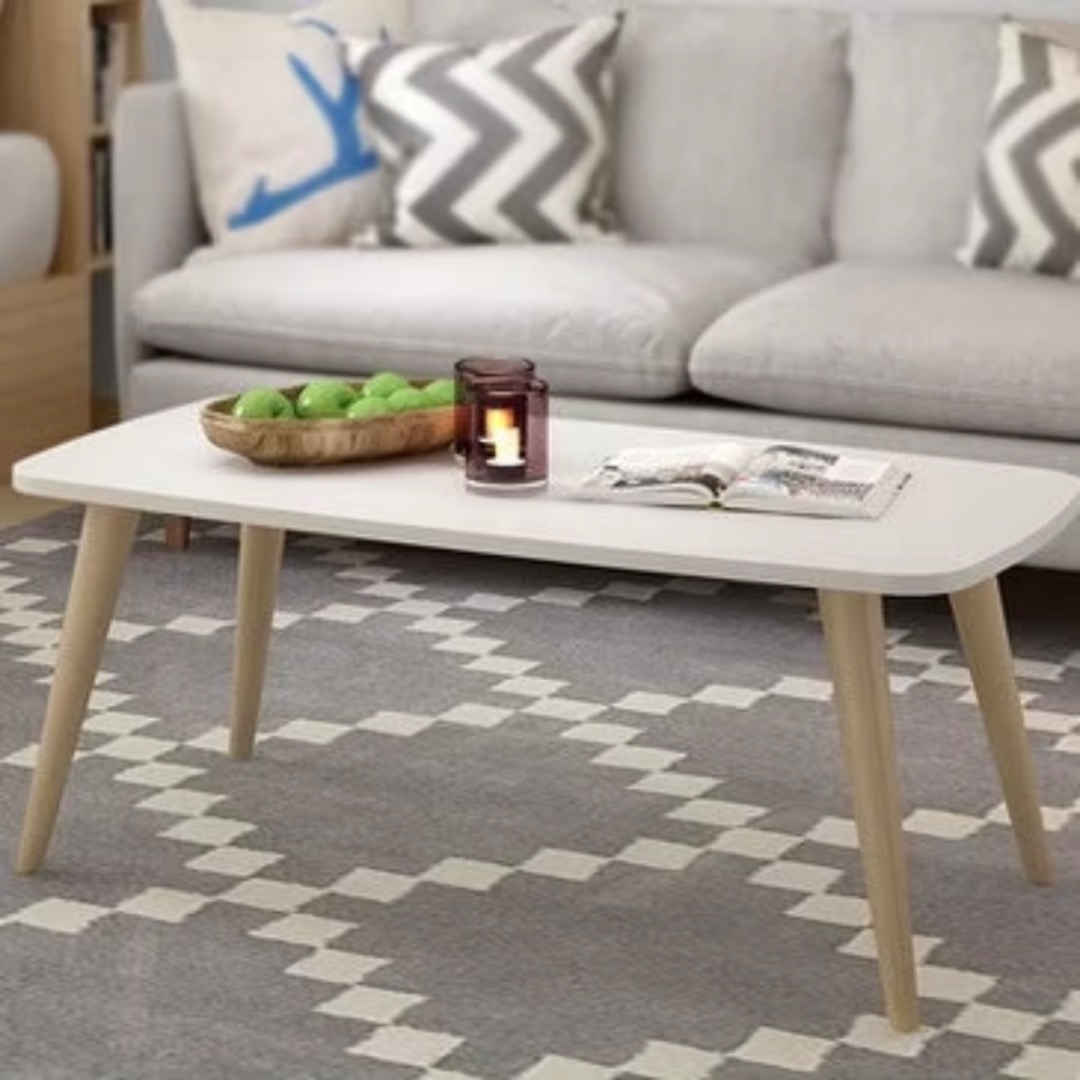 Modern Coffee Table | Minimalist Center Table | Rectangular Living Room ...