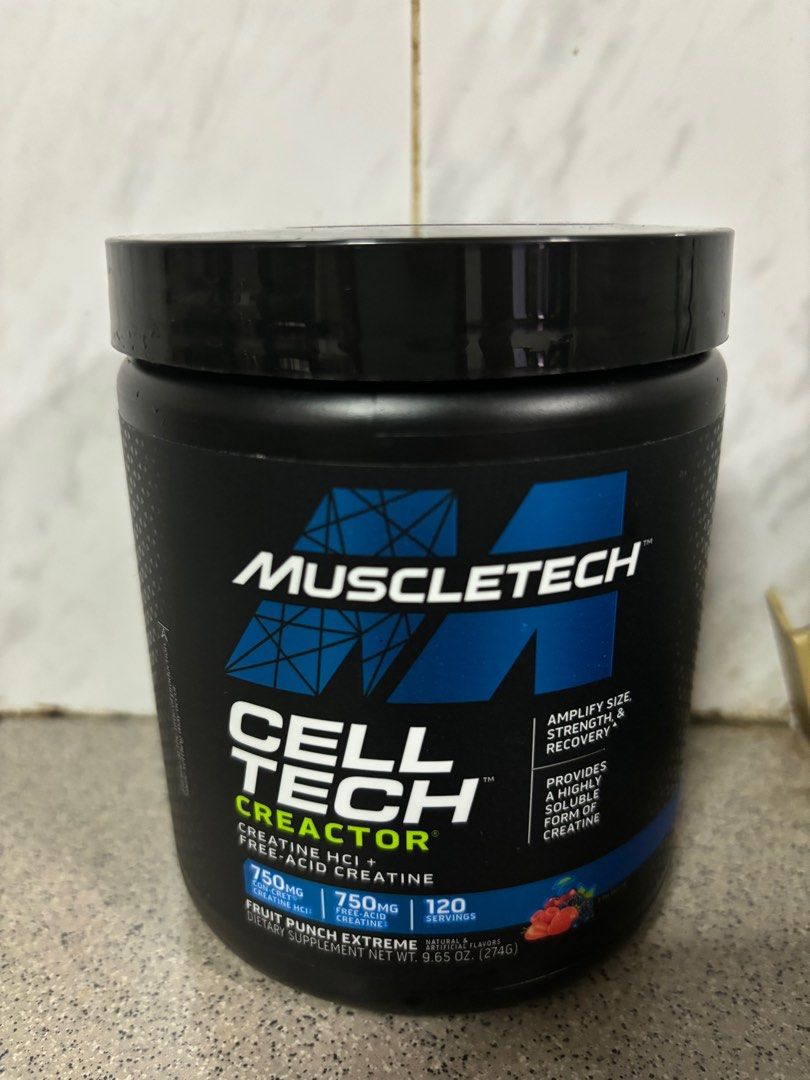 Muscletech, Cell Tech, Creactor, Health & Nutrition, Health Supplements ...