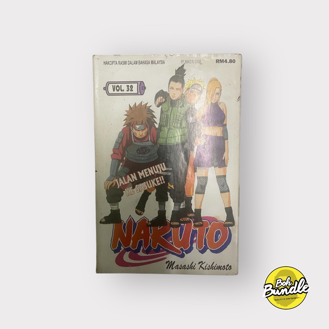 Naruto Vol 32 Komik, Hobbies & Toys, Books & Magazines, Comics & Manga ...