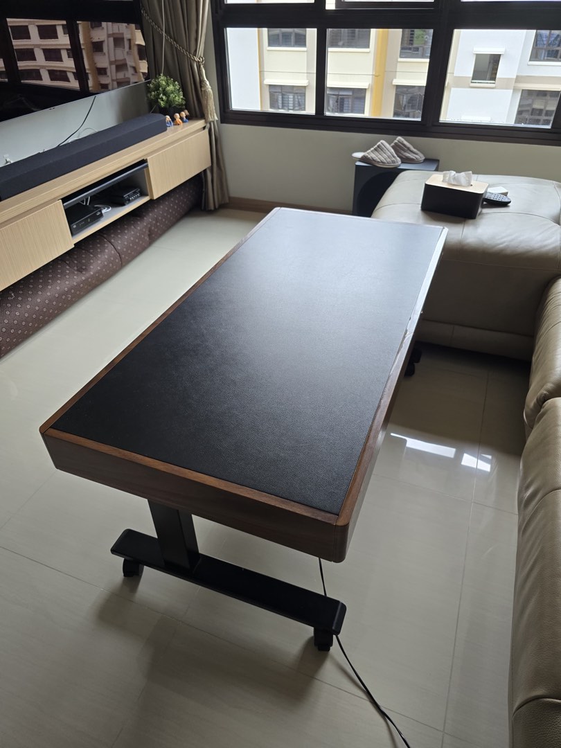 Omnidesk Coffee Table (Height adjustable), Furniture & Home Living ...