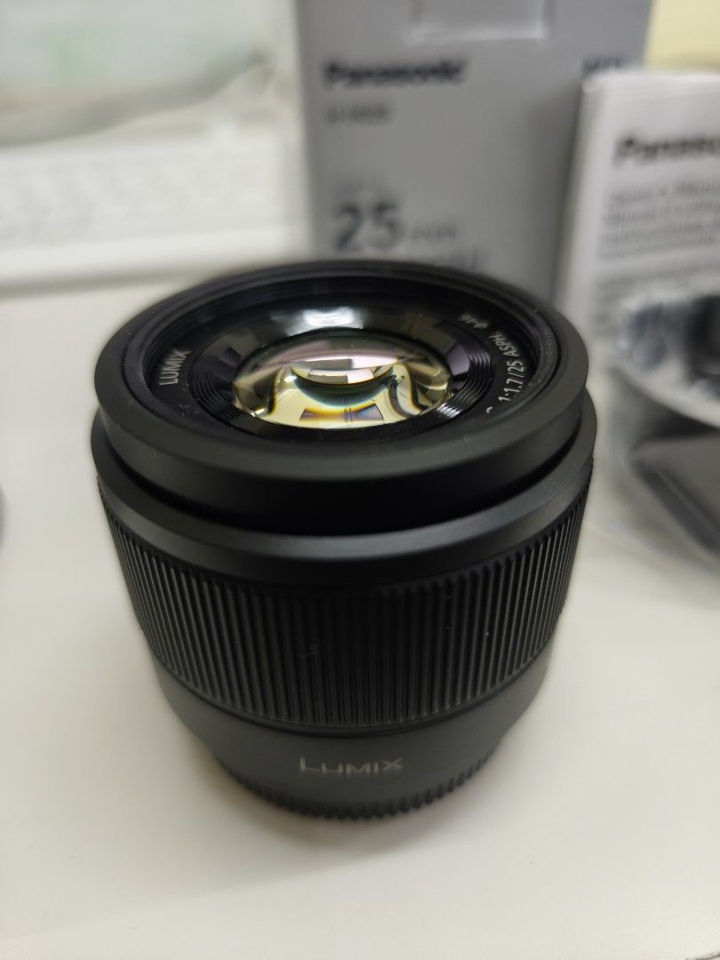 Panasonic Lumix 25mm F1.7 MFT, Photography, Lens & Kits on Carousell