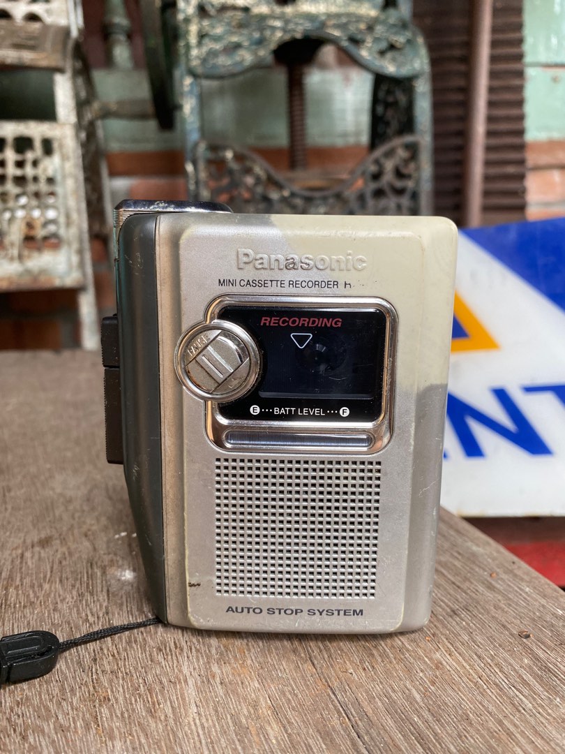 Panasonic Mini Cassette Recorder Antik, Hobbies & Toys, Collectibles ...