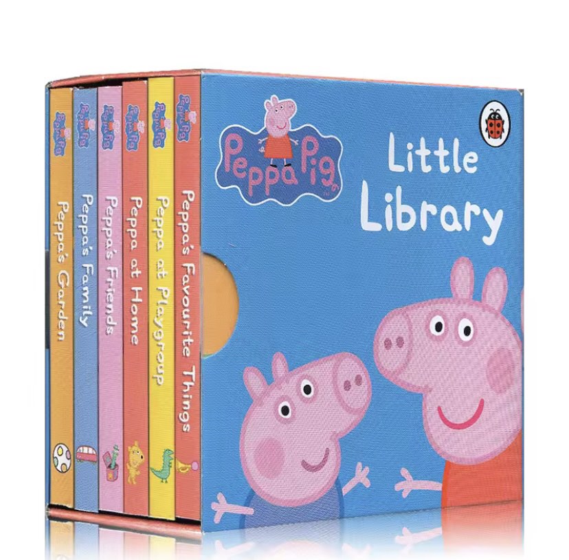 Peppa Pig Little Library Collection, Hobbies & Toys, Books & Magazines ...