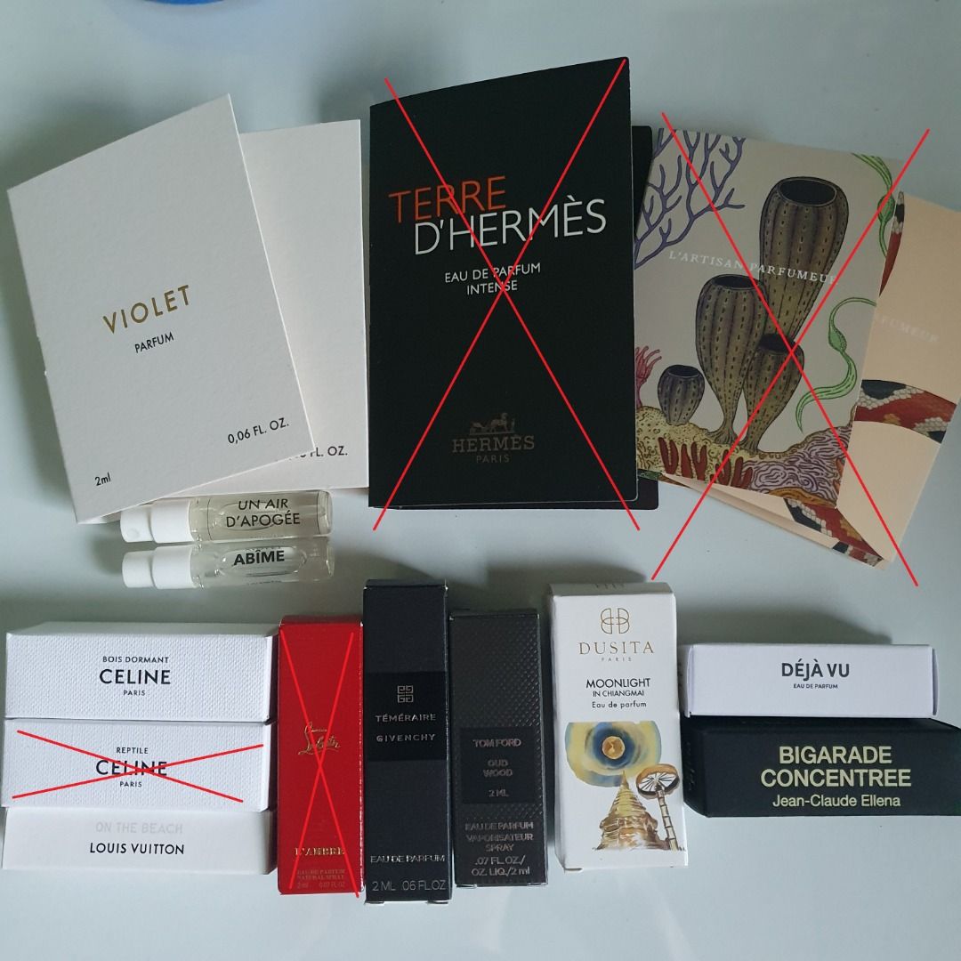 Perfume 2mL Sample - Violet Apogee Abime | Celine Bois Dormant | LV ...