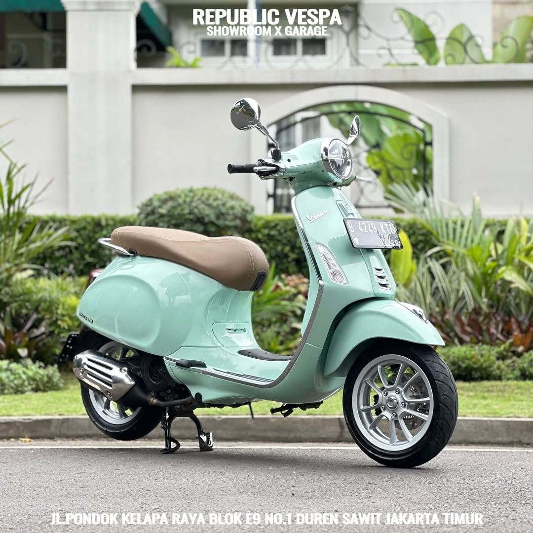 Piaggio Vespa Primavera Iget Abs 150 Facelift Th 2020 Warna Green Relax ...