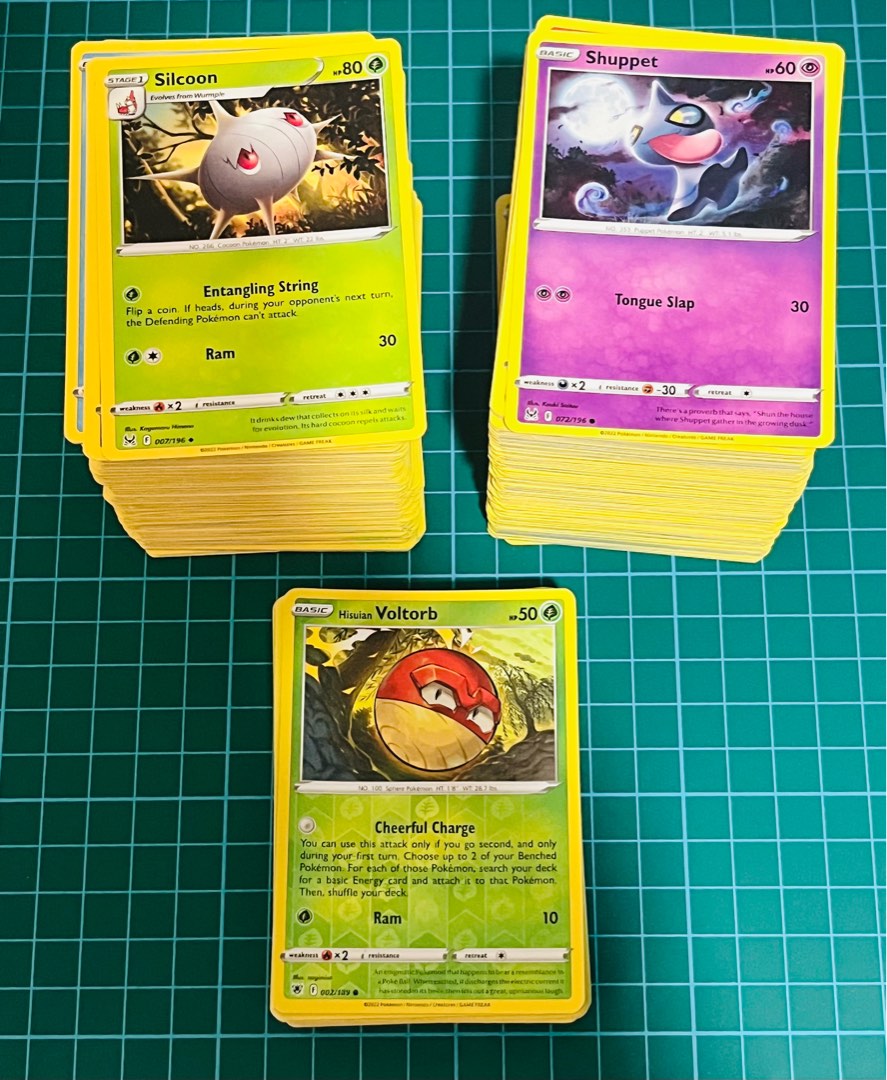 Pokemon Lost Origin - Energy / Common / Uncommon / Rare / Holo cards ...