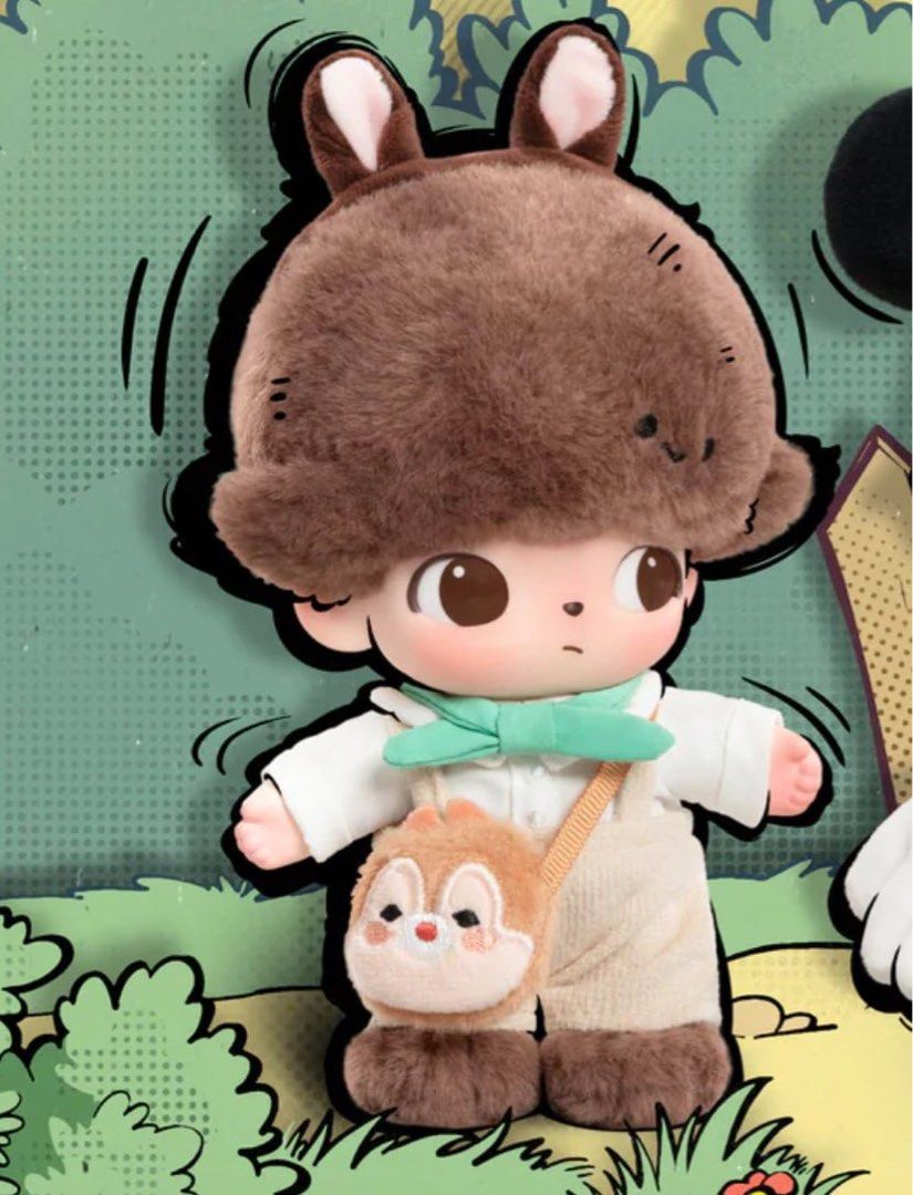 POPMART Dimoo World x DISNEY Vinyl Plush Keychain Blind Box, Hobbies ...