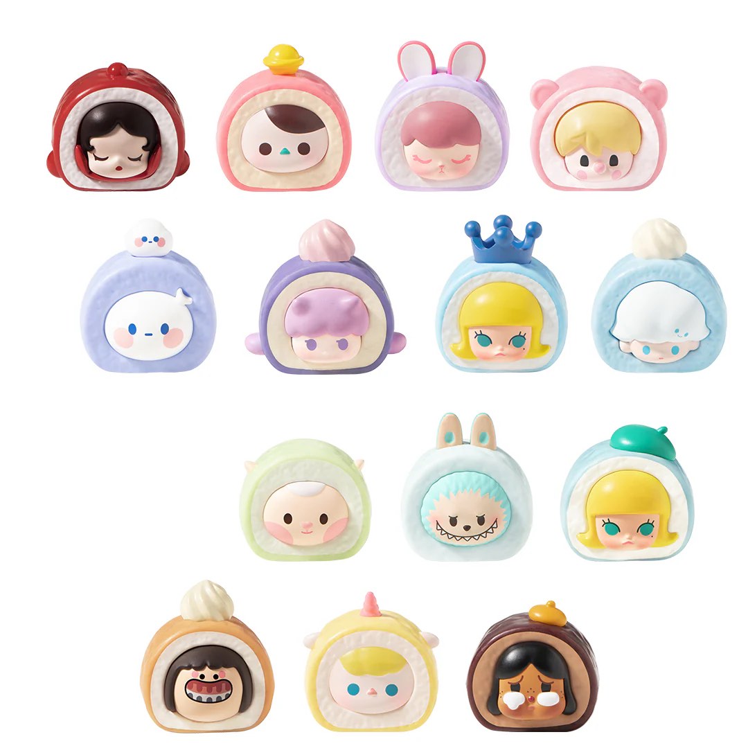 Popmart Pop Beans Cream Roll and New Year Series, Hobbies & Toys, Toys ...