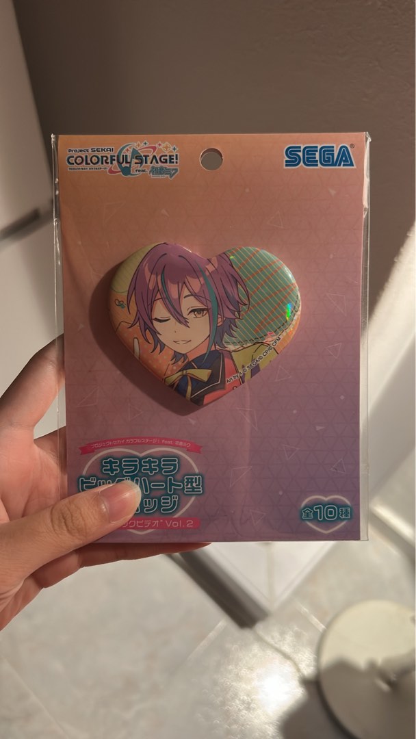 Project Sekai Rui Kamishiro Heart Pin, Hobbies & Toys, Memorabilia ...