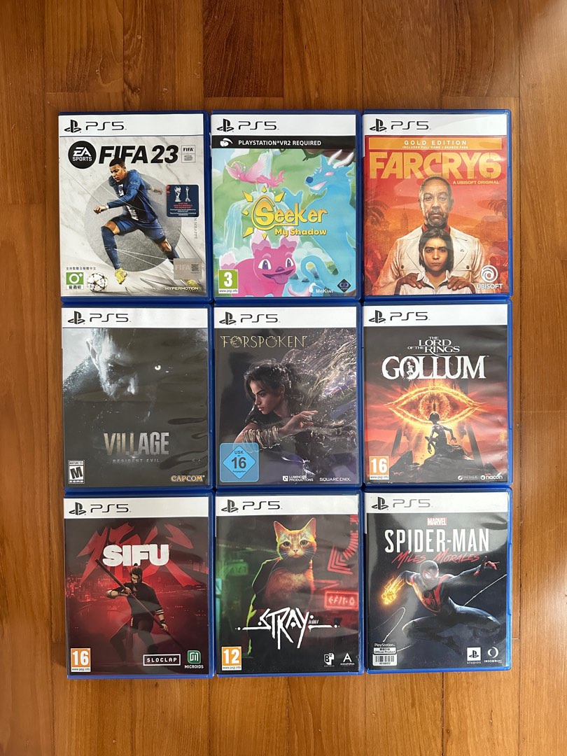 PS5 game FIFA 23 / Seeker / Farcry 6 / Village resident evil ...