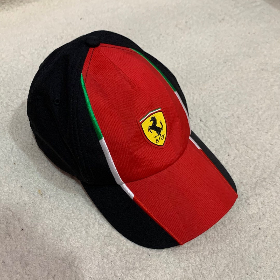Puma x Ferrari Cap, Fesyen Pria, Aksesoris, Topi di Carousell