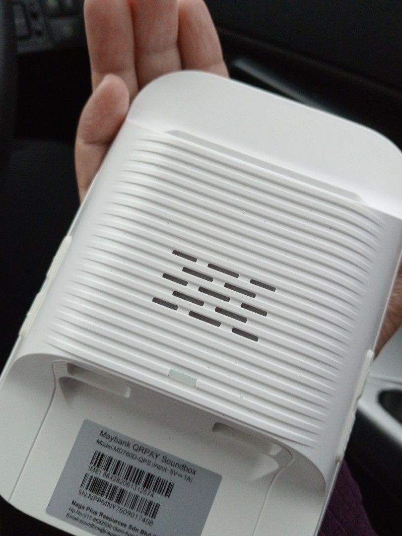 QR sound box New, Everything Else, Others on Carousell