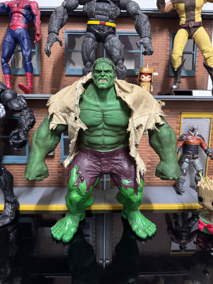 RARE Hulk Stretch & Roar w Sounds, Hobbies & Toys, Toys & Games on ...