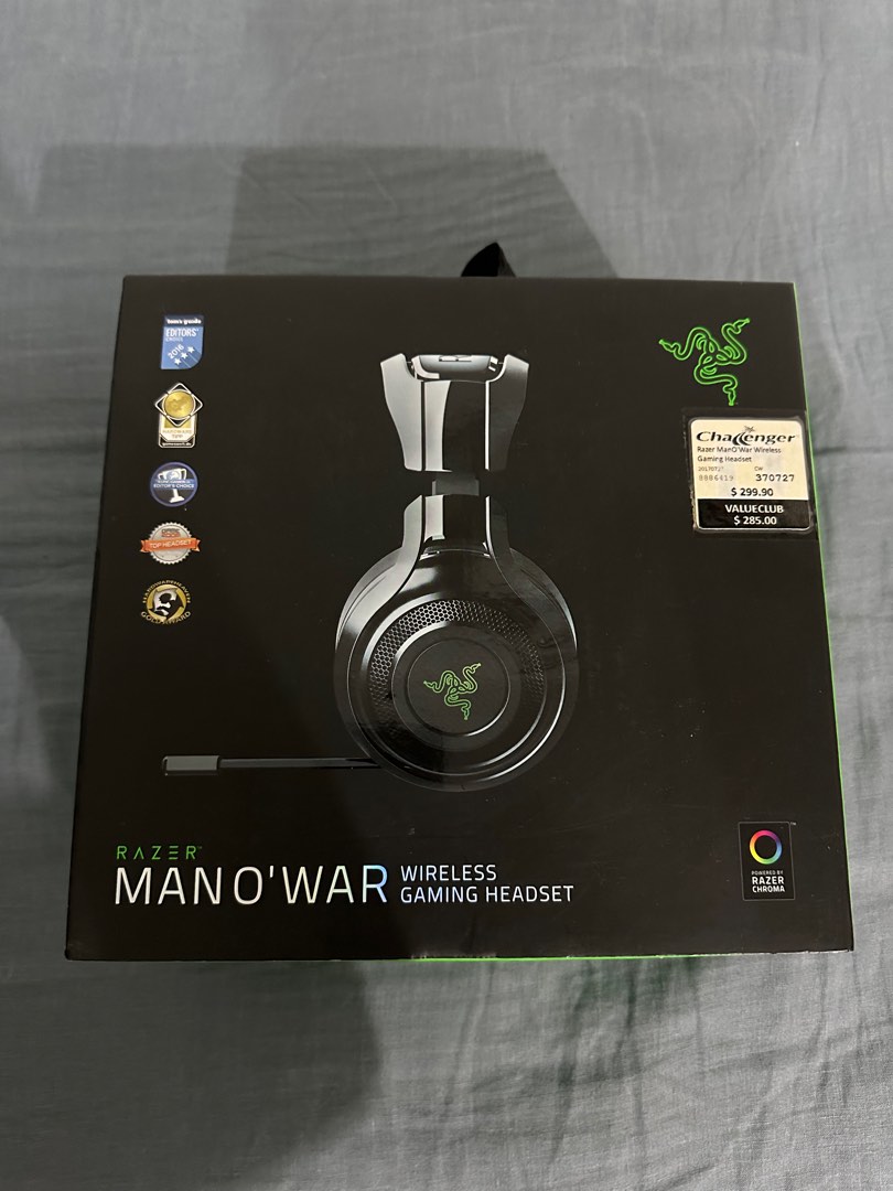 Razer Man O War Wireless gaming headset, Audio, Headphones & Headsets ...