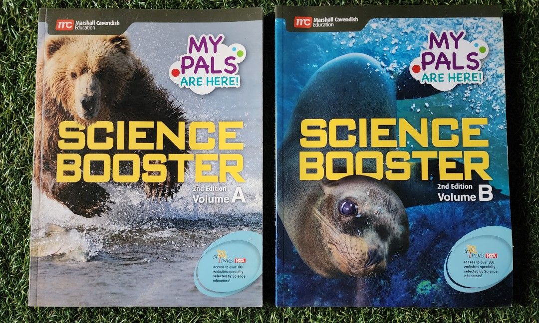 Science Booster 2nd edition Vol A and B Primary 3 P3 Primary 4 P4 ...