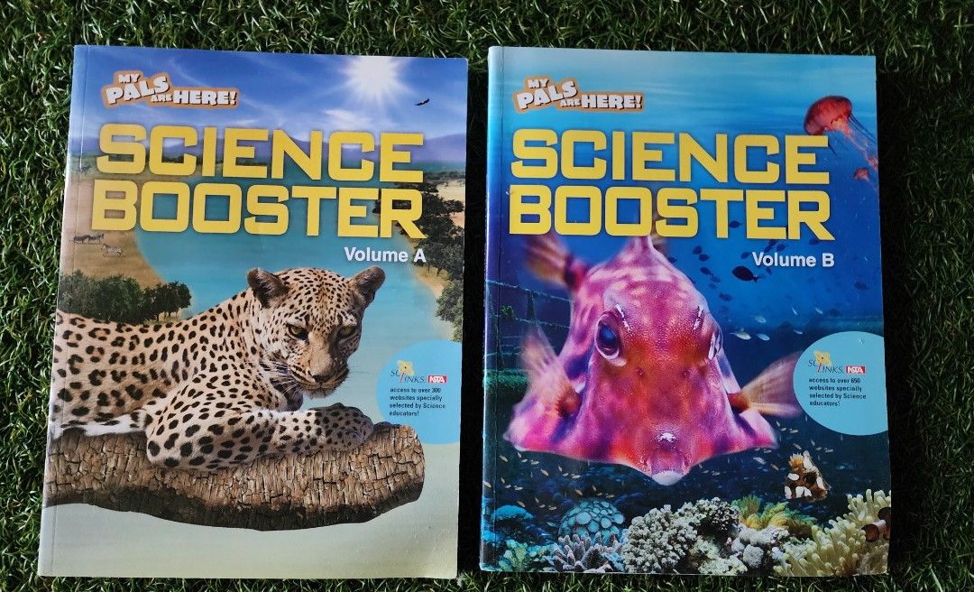 Science Booster Vol A and B Primary 3 P3 Primary 4 P4 Primary 5 P5 ...