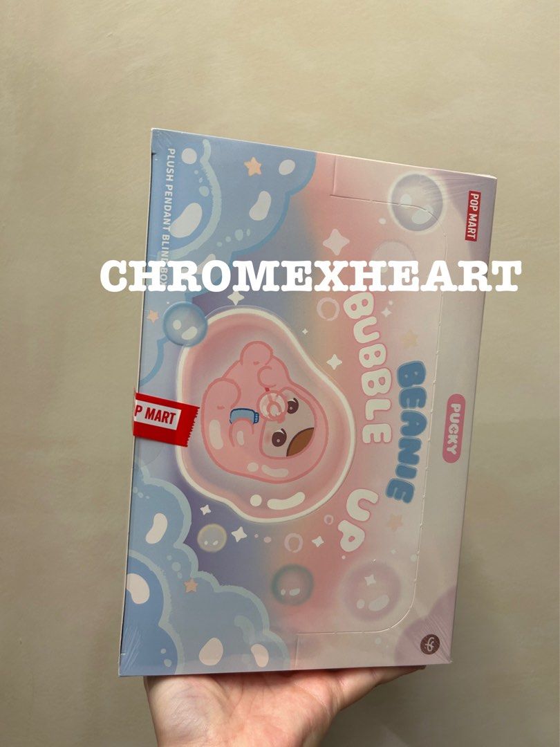 Sealed instock authentic popmart POP MART PUCKY BEANIE BUBBLE UP SERIES ...