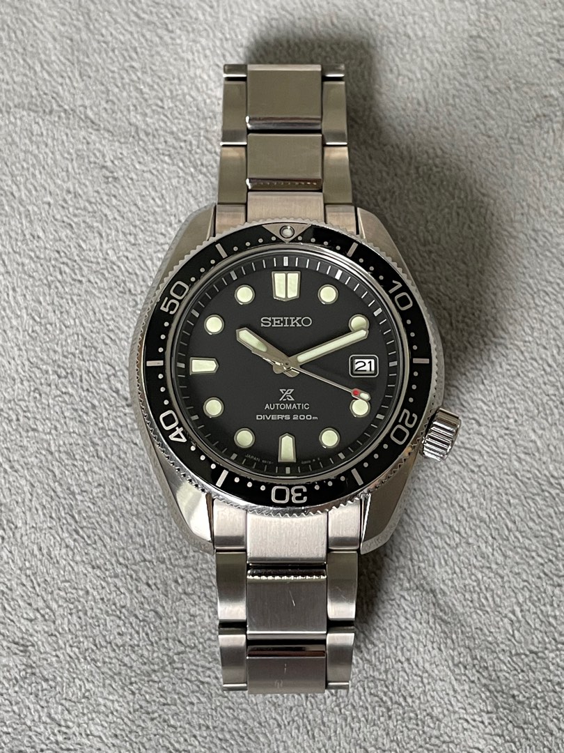 Seiko baby Marine Master SBDC061 / SPB077 Prospex diver modified, 名牌, 手錶 - Carousell