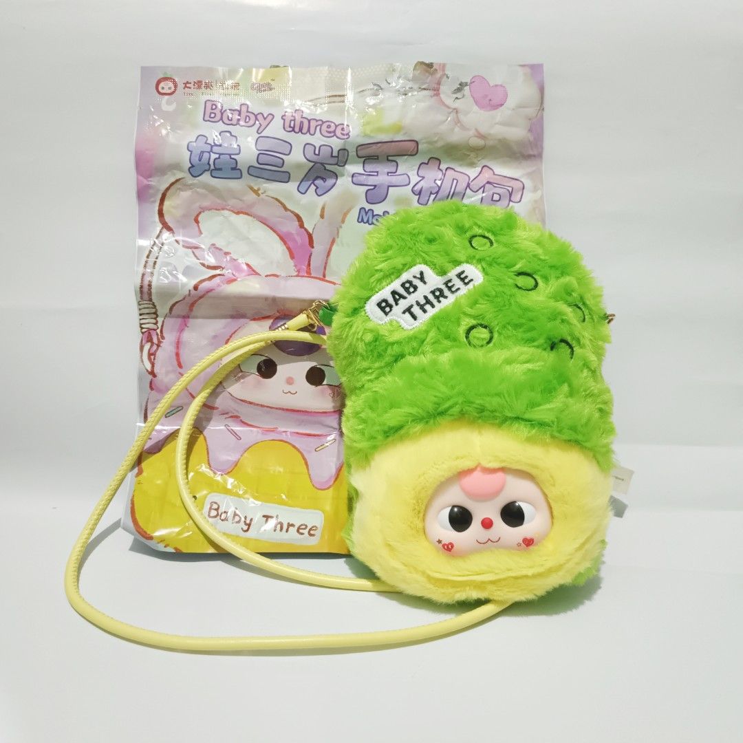 SELECTED Baby Three Phone Bag - Roti Hijau Joleng Jidat Pink, Fesyen ...