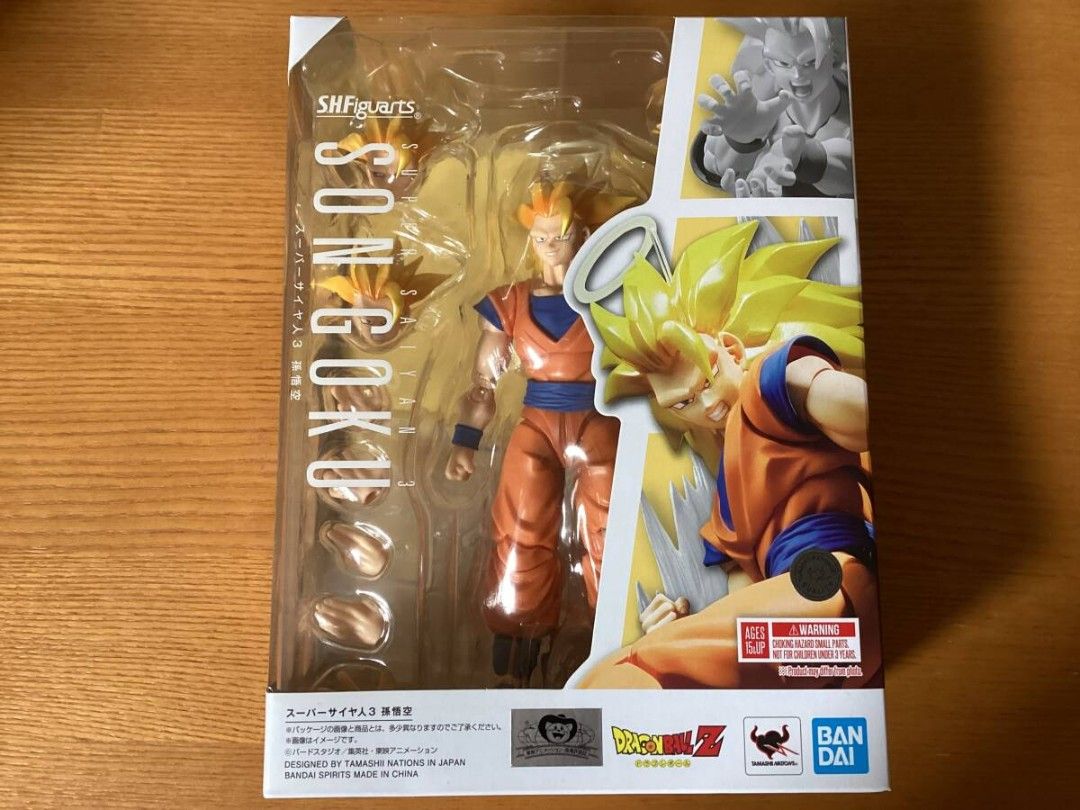 shf dragon ball son Goku Super Saiyan SS3 open box 2nd hand figurine ...