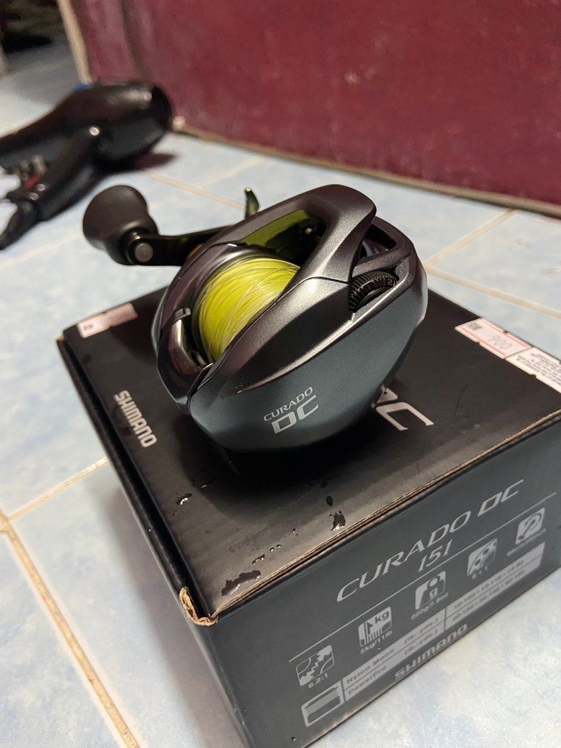 Shimano curado dc 151, Sports Equipment, Fishing on Carousell
