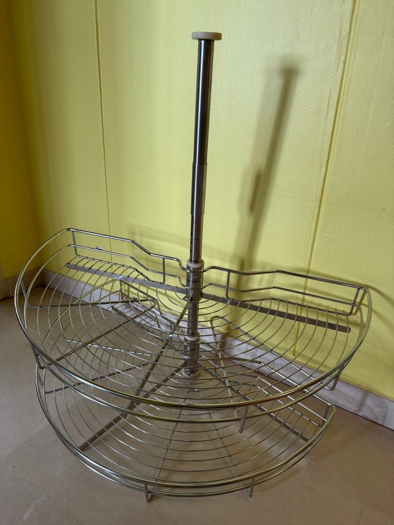 Song Cho swivel basket shelves for kitchen corner cabinet, Furniture ...