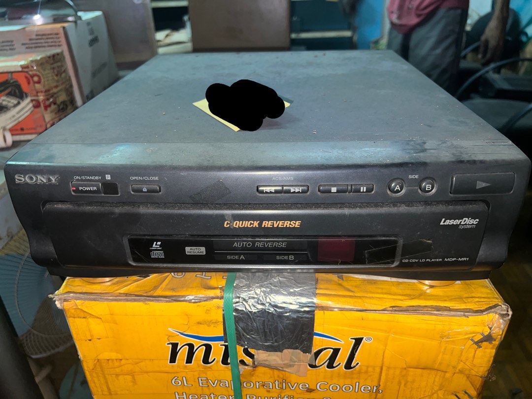 Sony Laser Disc Player MDP-MR1, TV & Home Appliances, TV ...