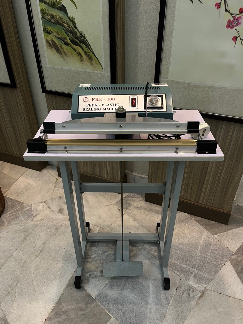 Step sealer machine impulse plastic bag foot paddle, Computers & Tech ...