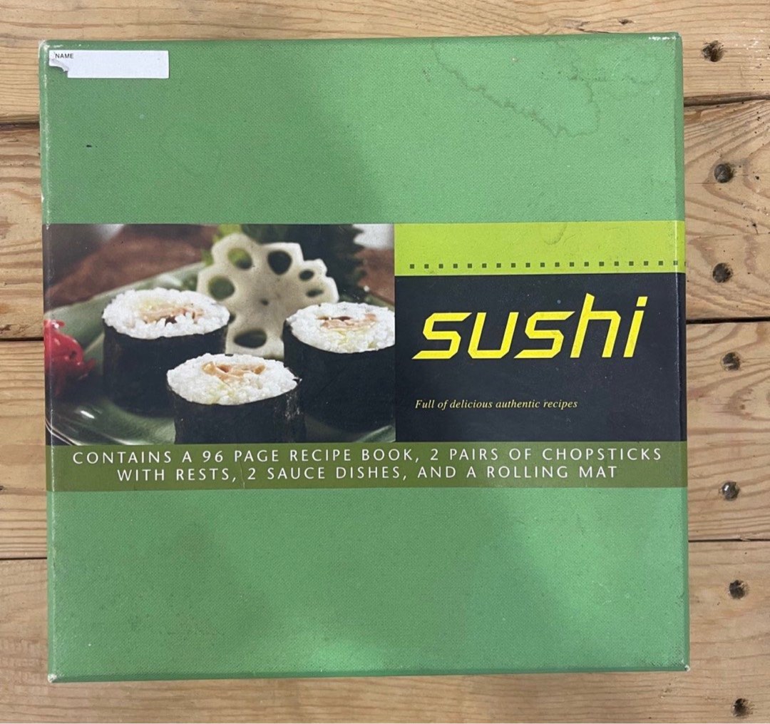 Sushi Maker Kit and Recipe, Furniture & Home Living, Kitchenware ...