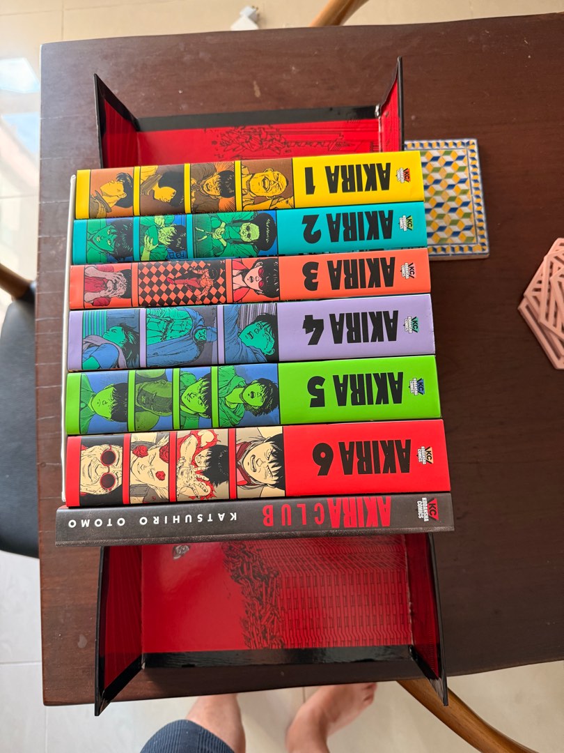The Akira 40th Anniversary Box Set English Ediiton (Hand cover ), Hobbies & Toys, Books ...